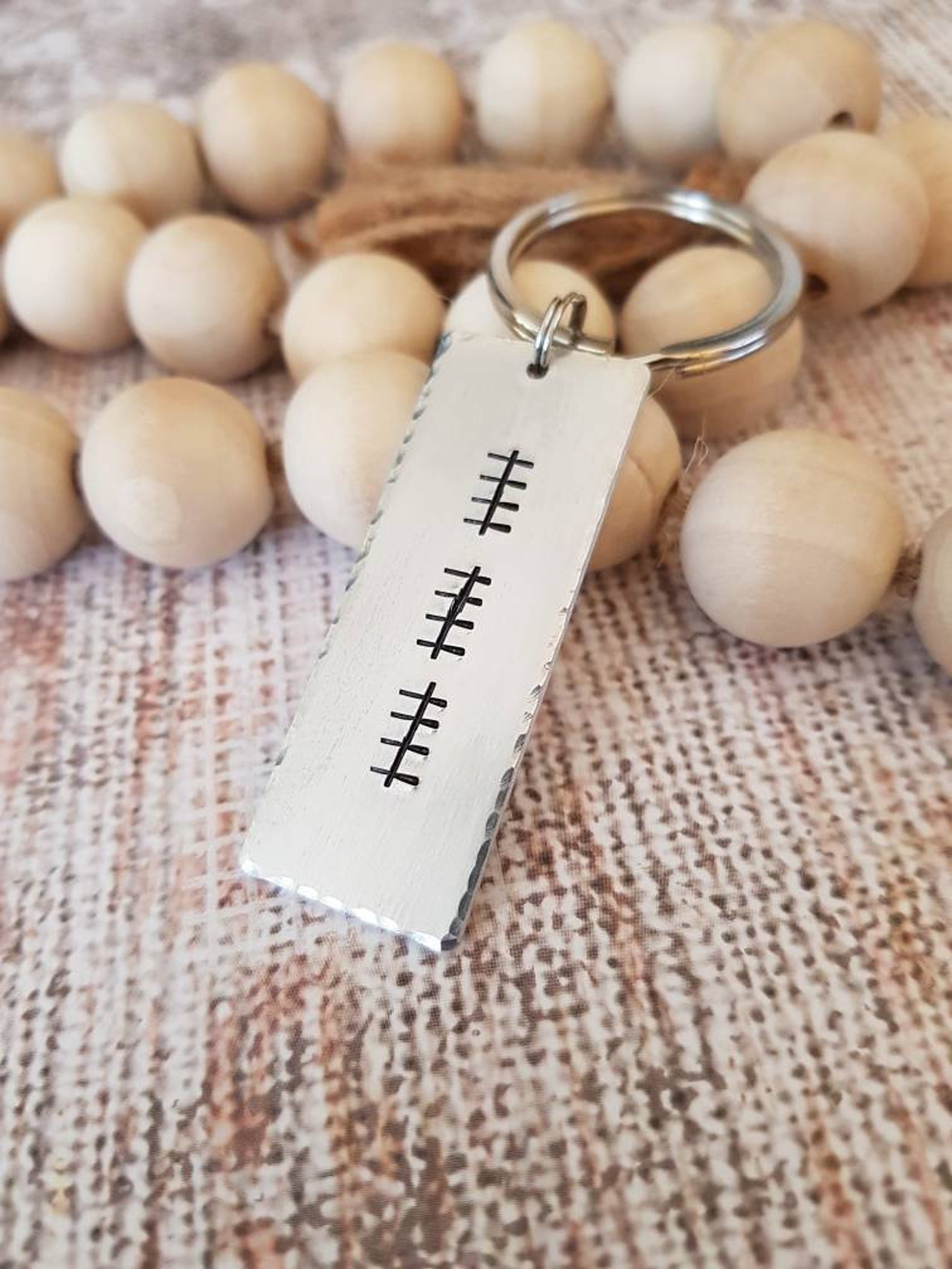 15 Year TALLY Mark Keychain, 15 Year Anniversary Gift, Husband Gift ...