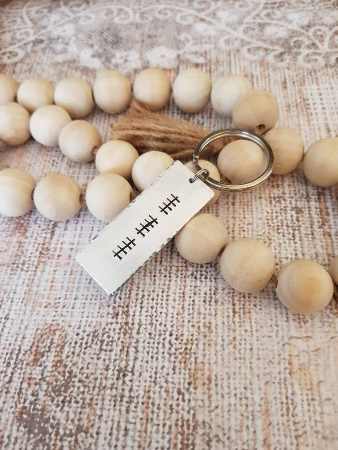 15 Year TALLY Mark Keychain, 15 Year Anniversary Gift, Husband Gift ...