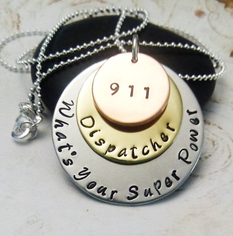 911 Dispatcher Necklace 911 Necklace 911 Operator Necklace | Etsy