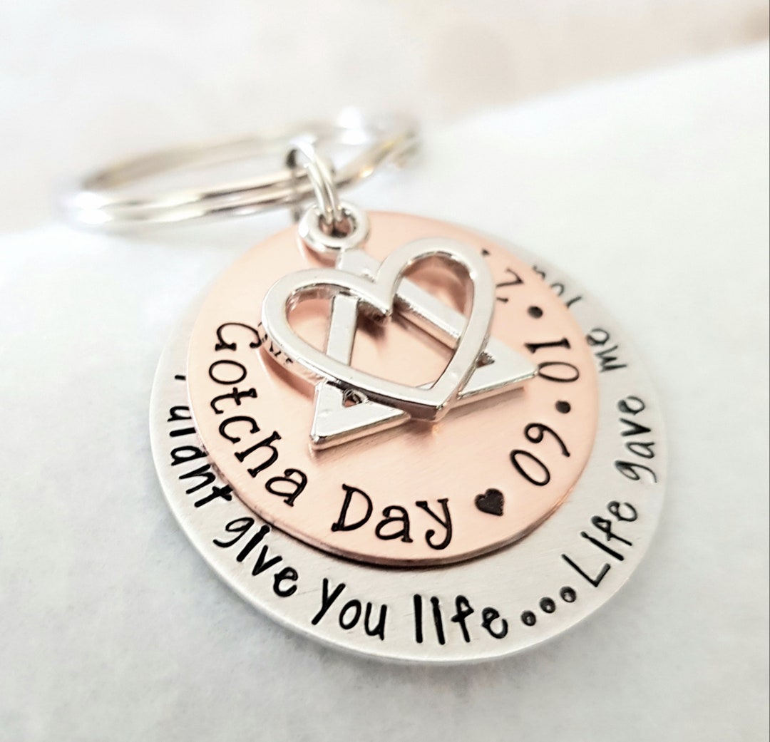 Personalized Adoption Keychain, Gift for Adoption, Adoption Gift ...