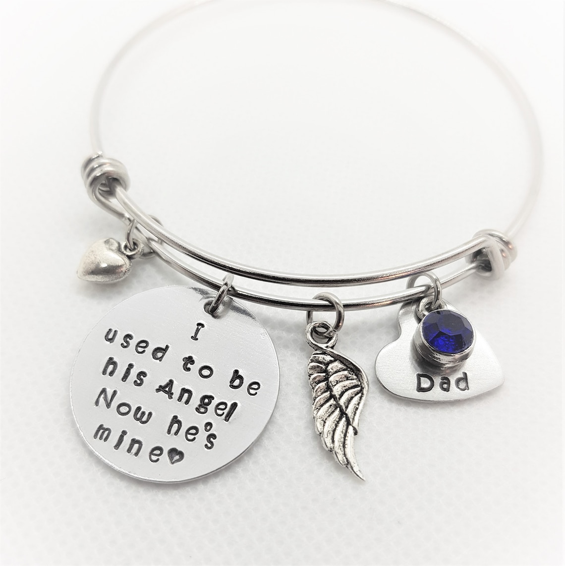 Personalized Memorial Bracelet Memorial Jewelry Loss of - Etsy