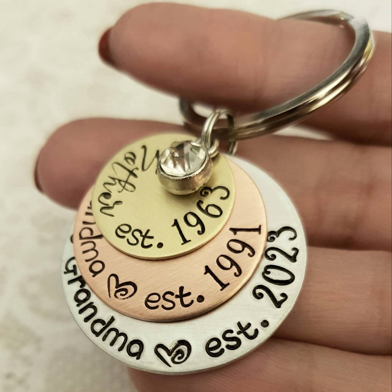 Personalized Mom Keychain Mom Key Chain Mother's Day - Etsy Canada