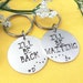 Set of 2couples Key Chainsdistance Keychainsdeployment - Etsy