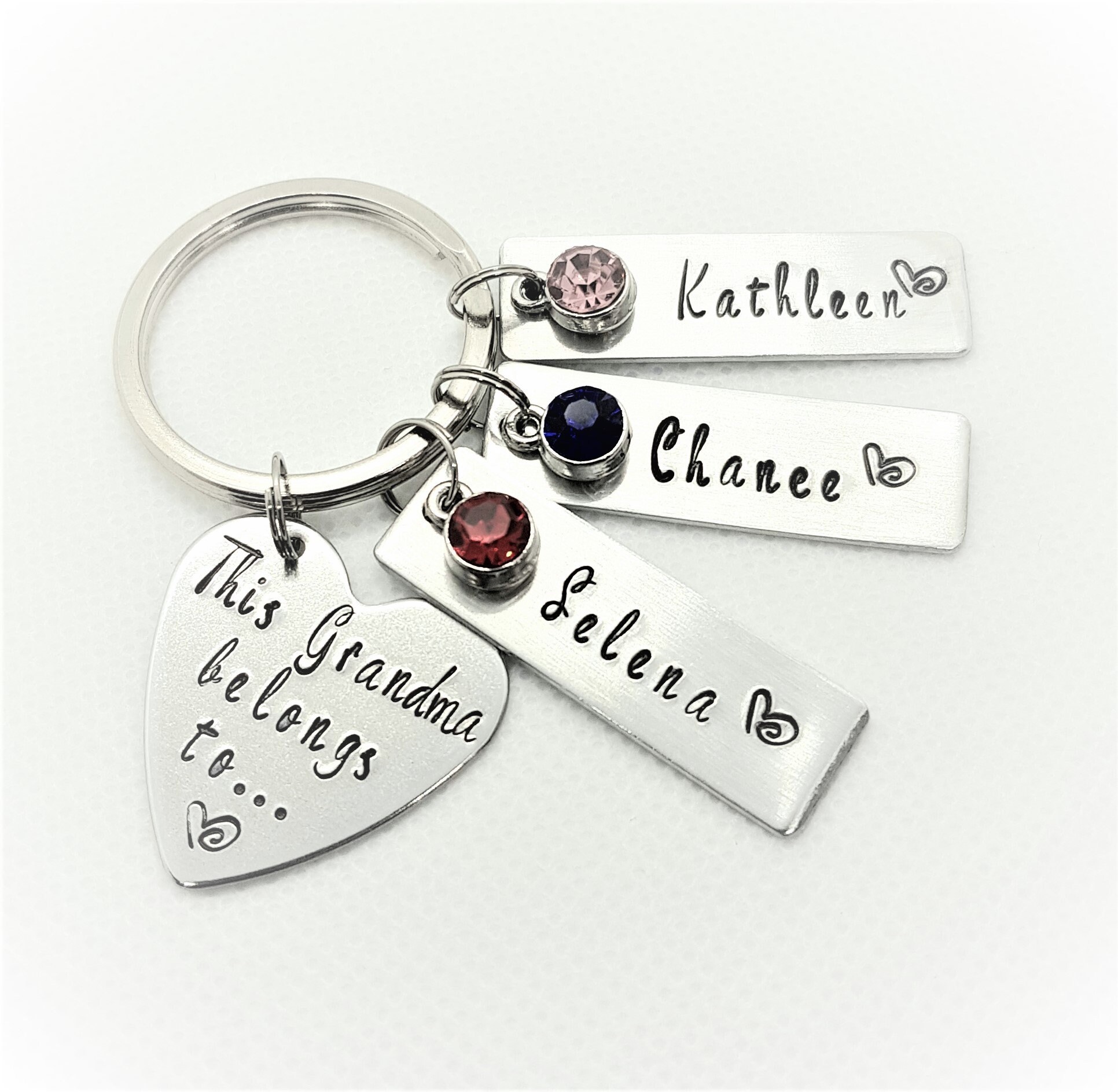Personalized Grandma Keychain,grandma Key Chain,gift for Grandma,mother ...