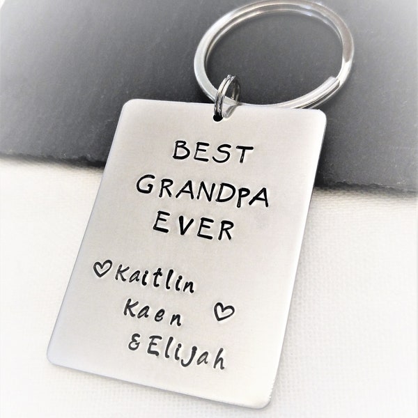 Keychain for Grandpa - Etsy