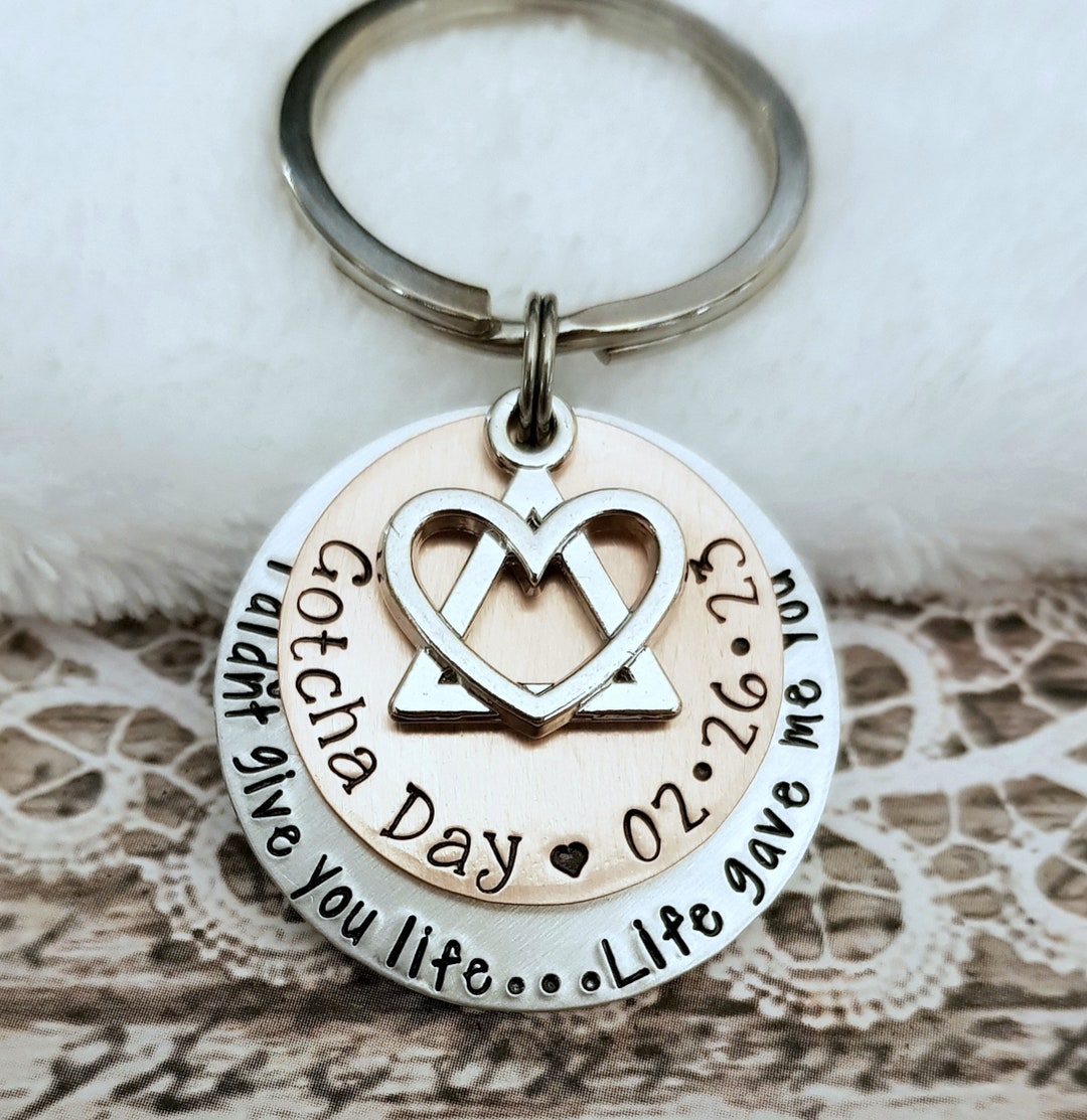 Personalized Adoption Keychain, Gift for Adoption, Adoption Gift ...