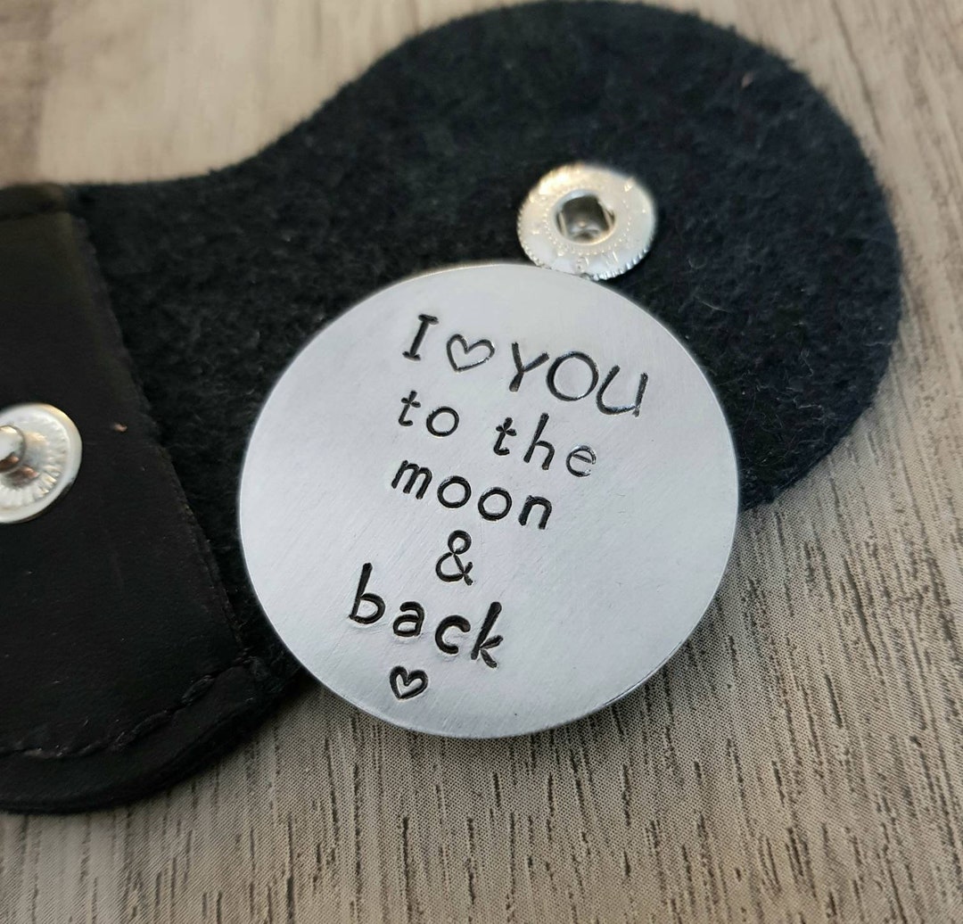 Hand Stamped Wallet Insert,challenge Coin,military Coin,deployment Coin ...