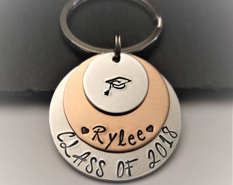 Graduation Key Chain - Etsy