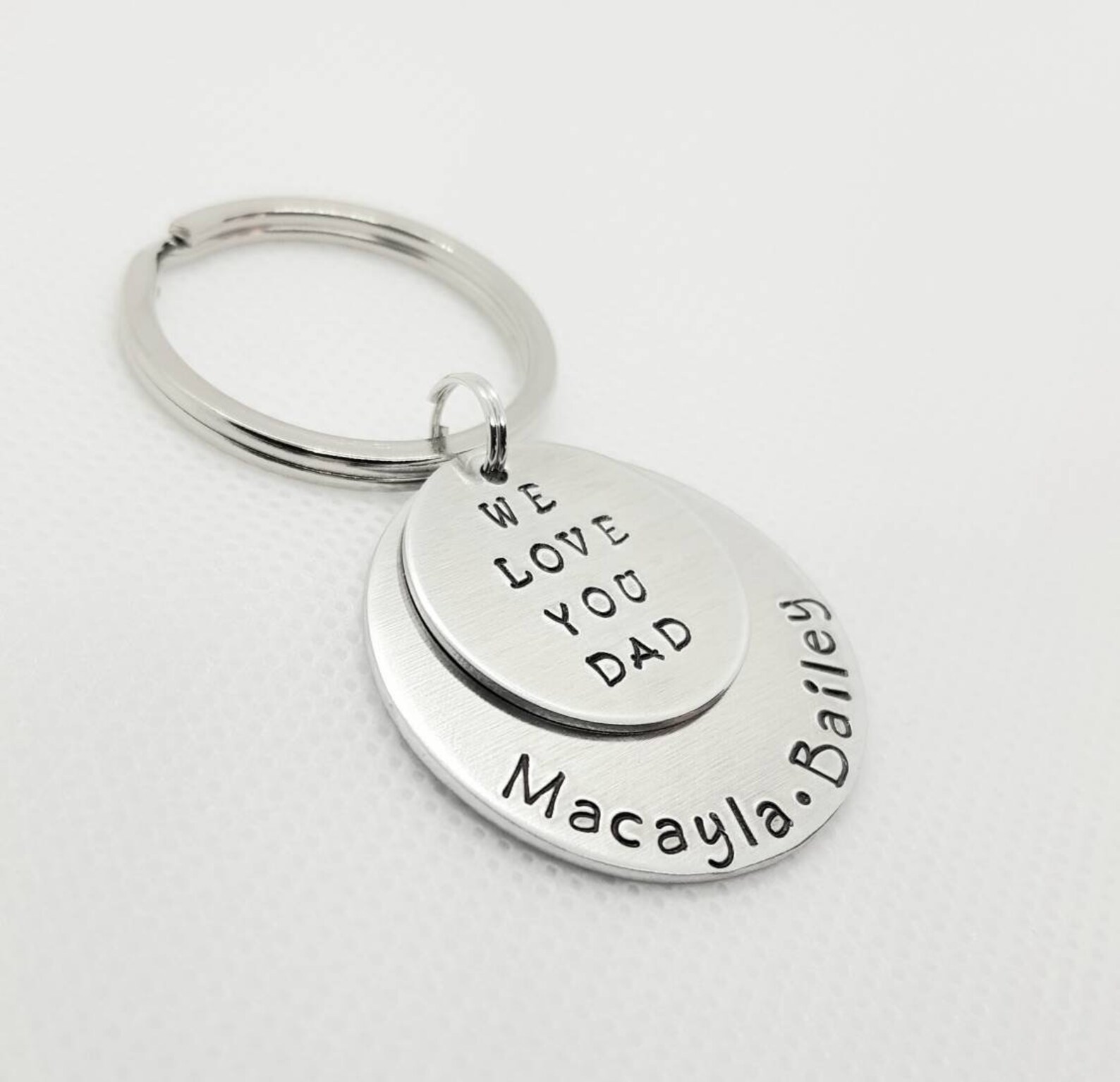 Personalized Dad Key Chain Father's Day Gift Gift for - Etsy
