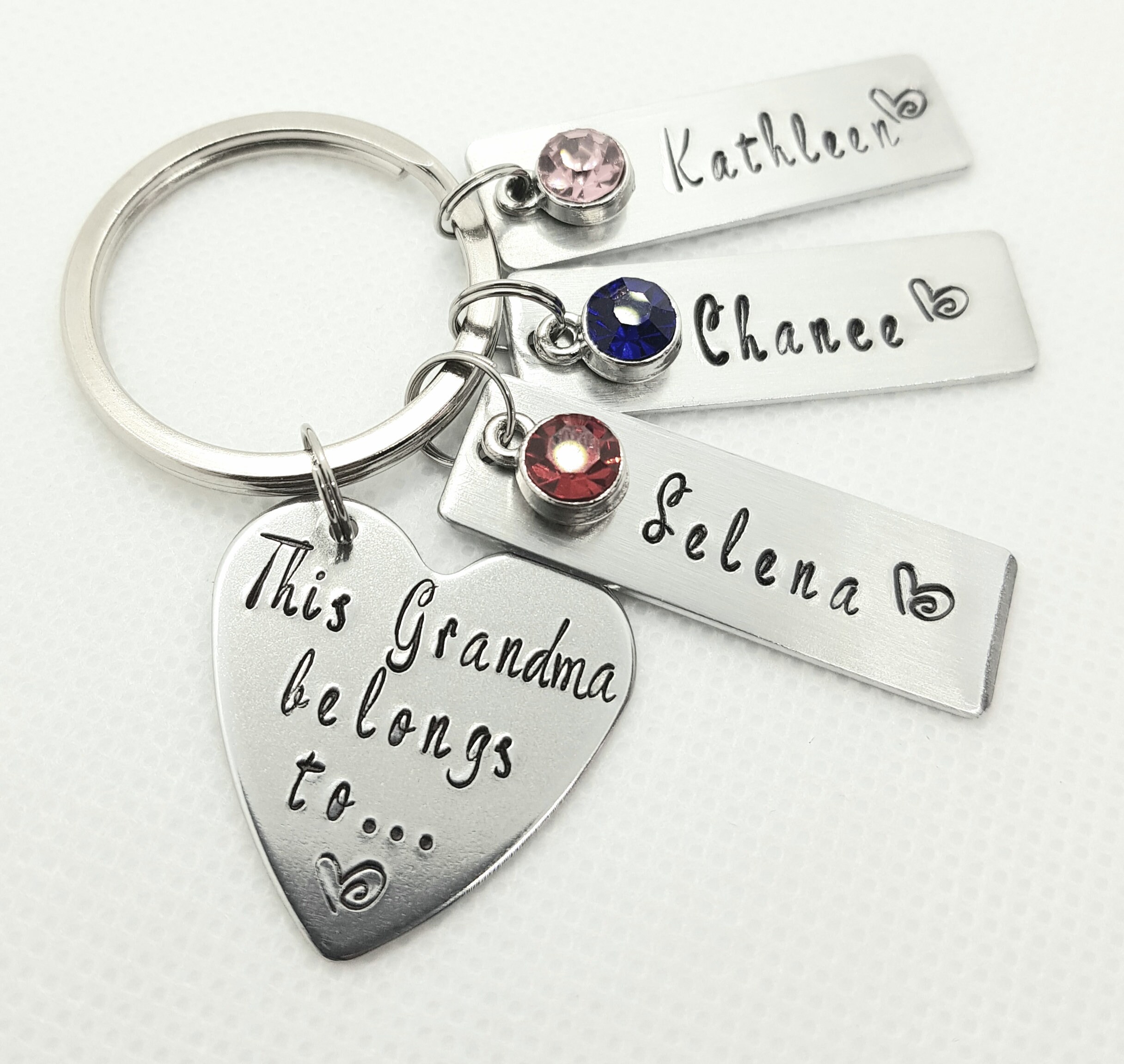 Personalized Grandma Keychain,grandma Key Chain,gift for Grandma,mother ...