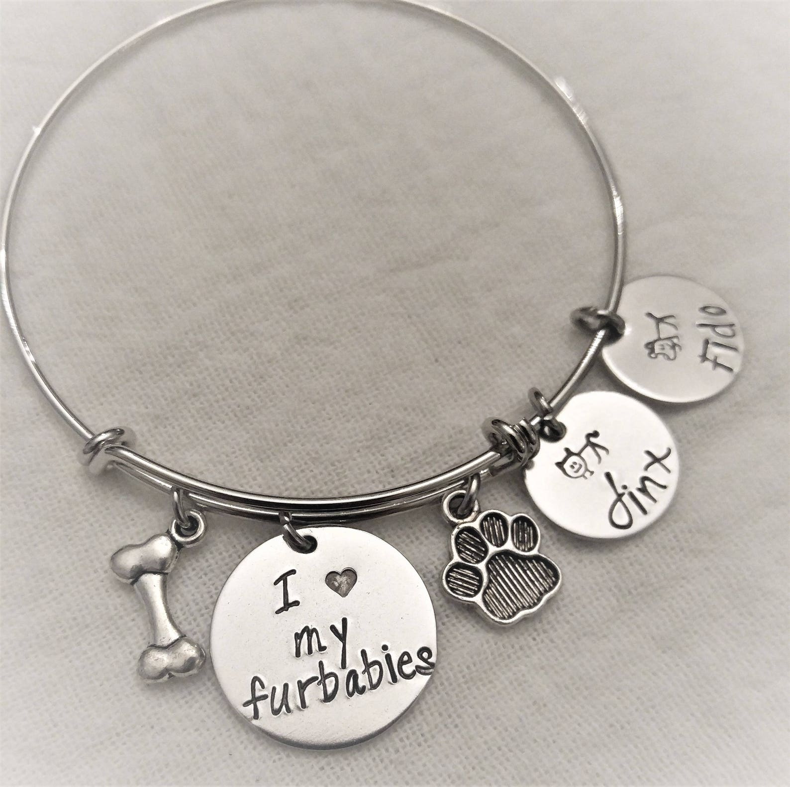 Personalized Pet Bracelet Pet Name Bracelet Cat Bracelet - Etsy