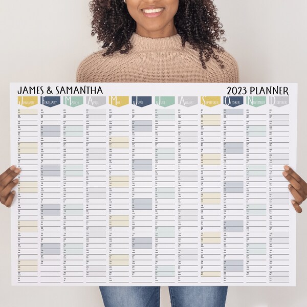 Wall Planner - Etsy