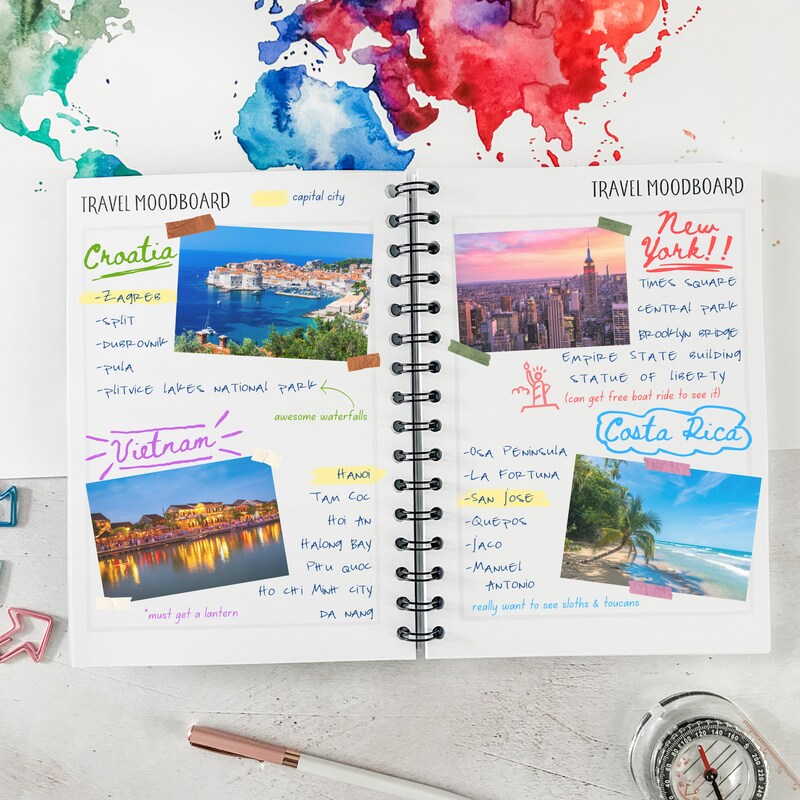 Travel Journal - Etsy
