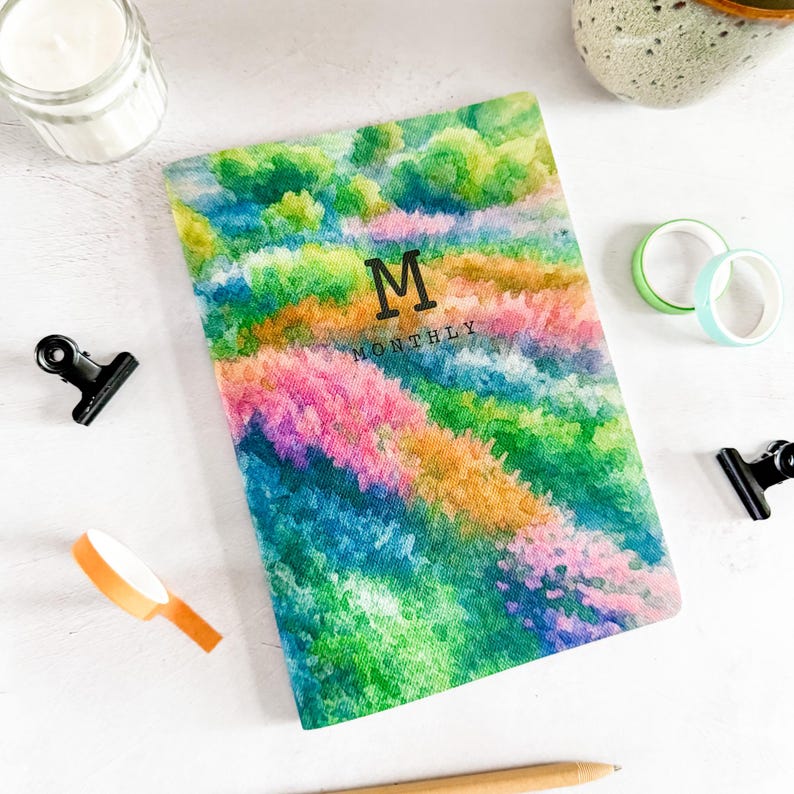 Monthly Planner - 24-month Calendar for Goal Setting & Productivity - Etsy