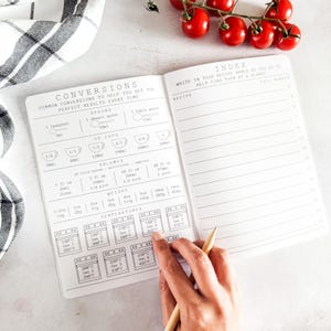 Recipe Journal & Family Cookbook – Meal Planner and Kitchen Organiser ...