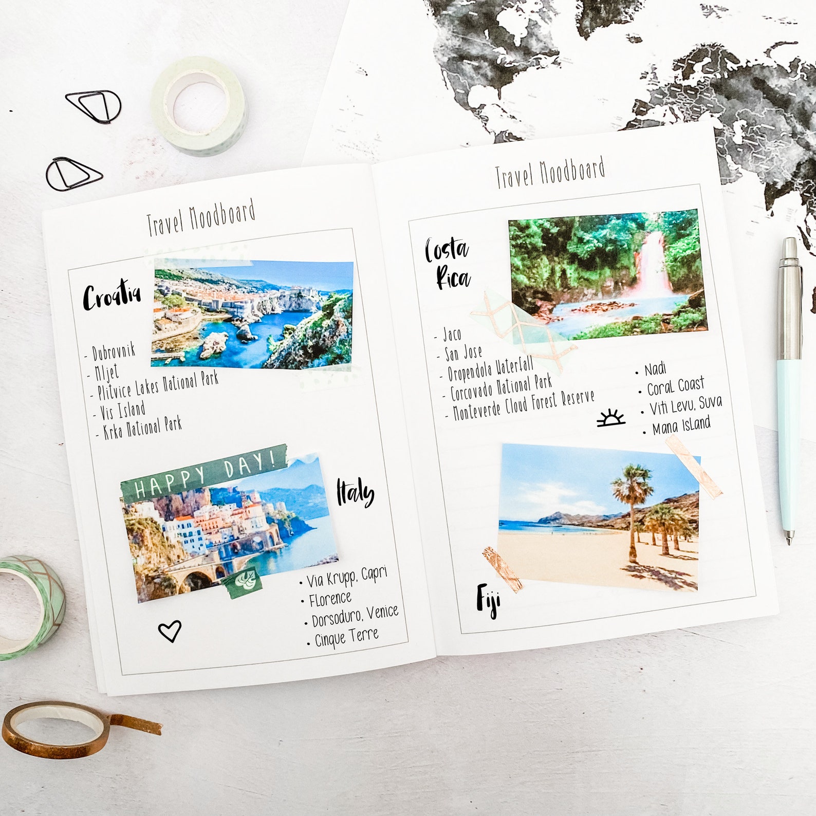 Travel Journal Personalised Adventure Gift Holiday Memory - Etsy