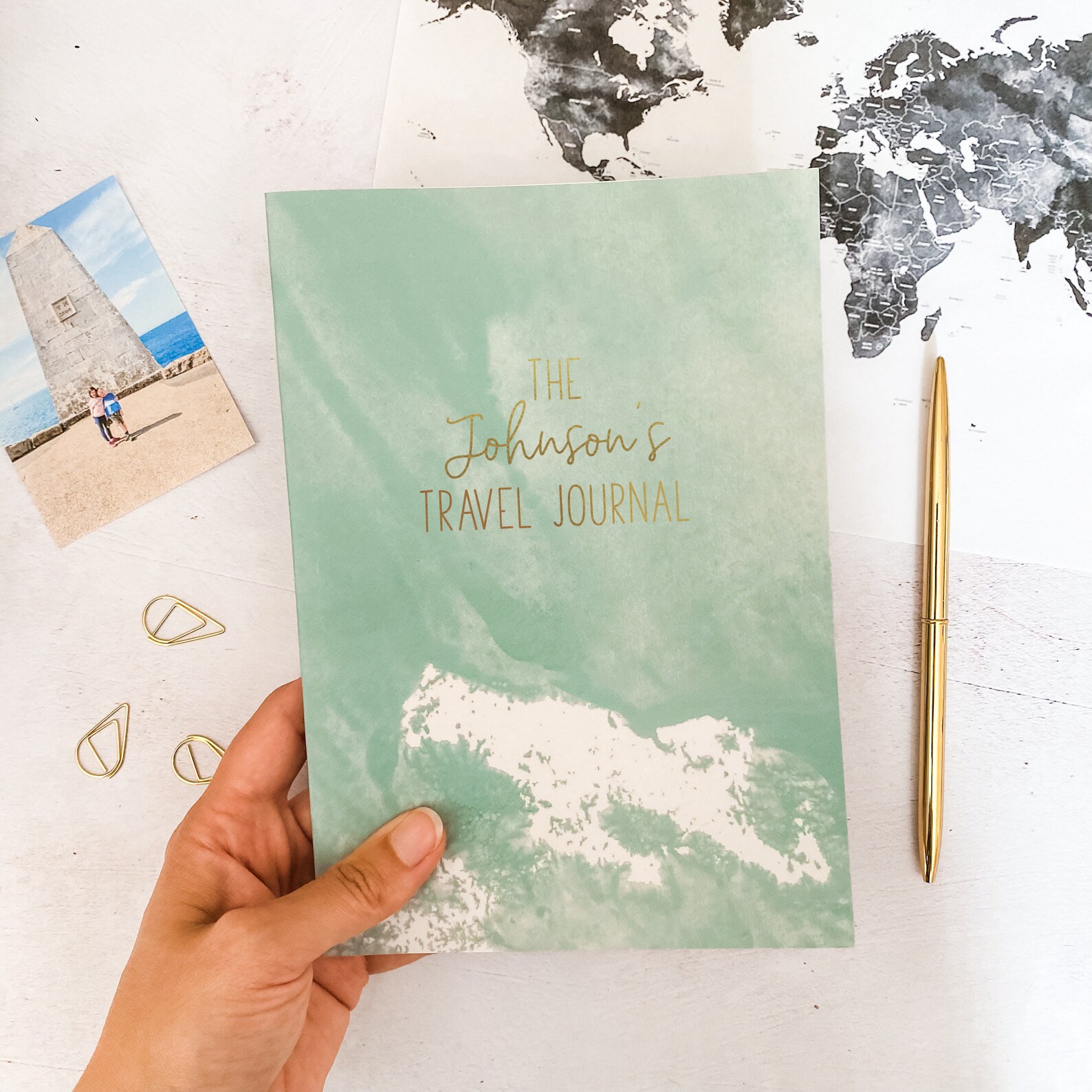 Travel Journal Personalised Adventure Gift Holiday Memory - Etsy