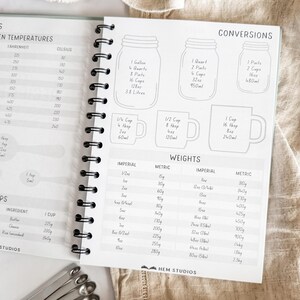 Personalised Baking Recipe Book | Custom Cookbook | Bake Journal With ...