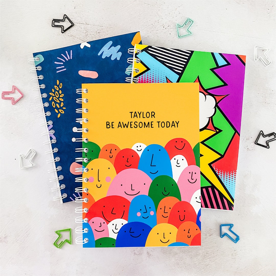 Daily Planner Book Personalised A5 Undated Weekly Daily Organiser