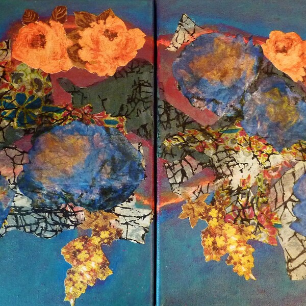 Diptych Art - Etsy