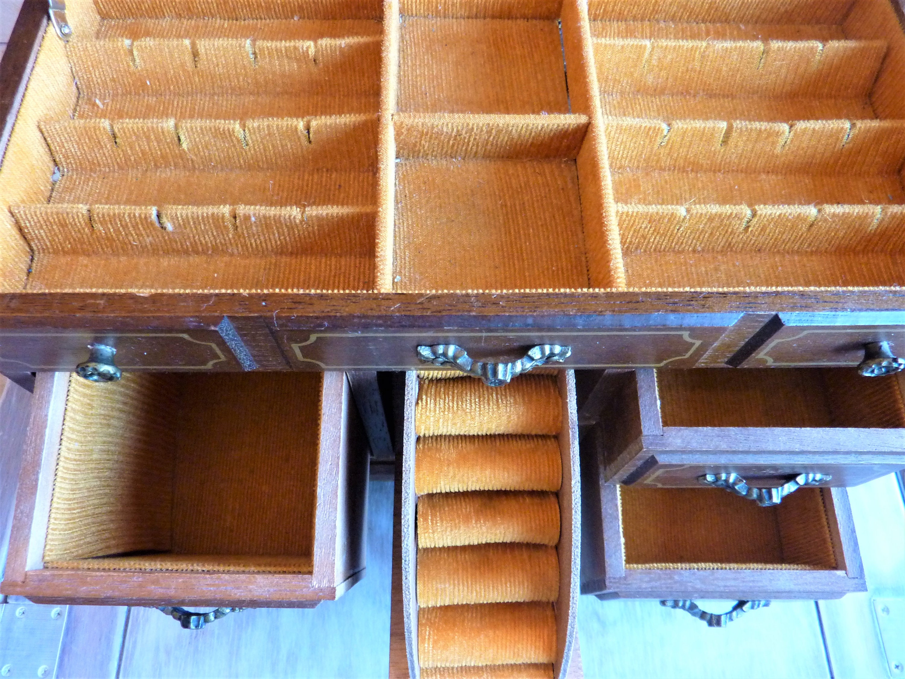 Large Wooden Musical Gunther Mele Jewellery Box Plays - Etsy