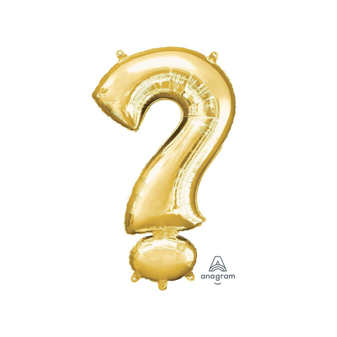 Anagram Symbol Gold Foil Balloon 34 - Etsy