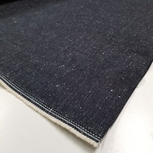 Fashion Denim Speckled Popcorn Dark Indigo 100% Cotton Woven-12.2 Oz ...
