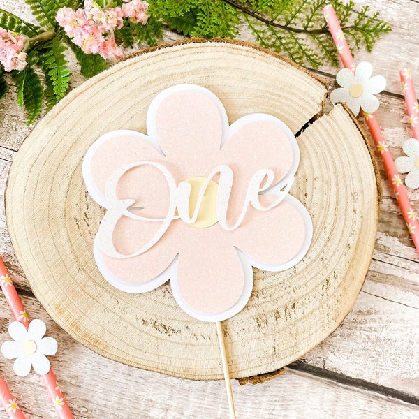 Flower Cake Topper - Etsy