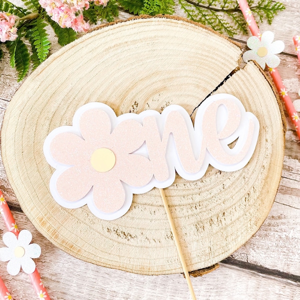 Flower Cake Topper - Etsy