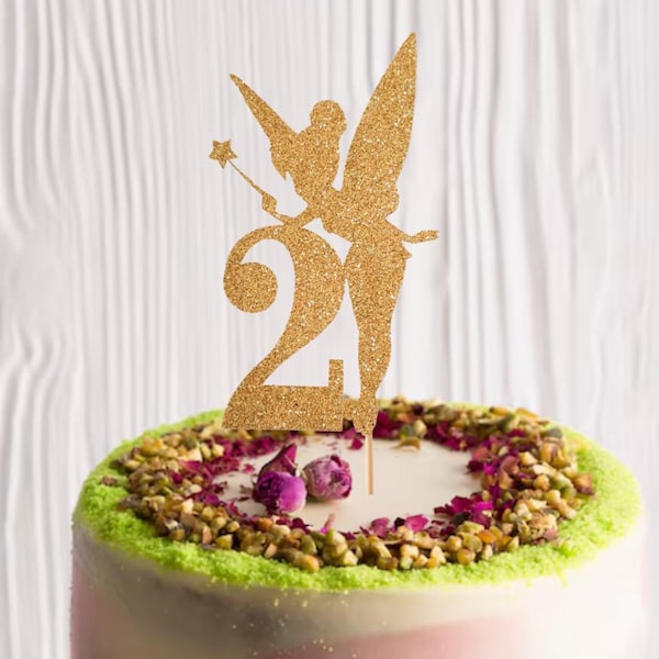 Tinkerbell Cake Toppers - Etsy