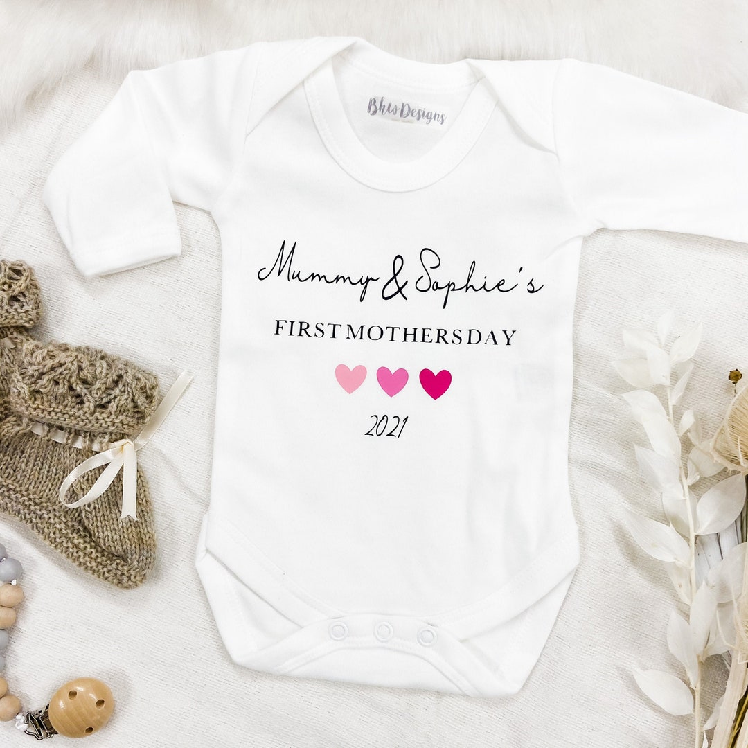 Erster Muttertag Mama und Baby Name 2023 Personalisierter Name Baby ...