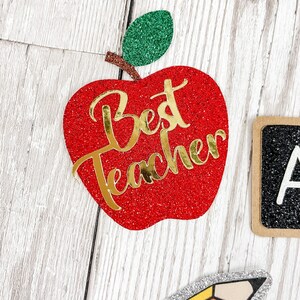 Best Teacher Leavers Cupcake Topper Decorations - Class of 2025 ...