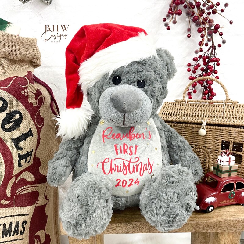 Christmas Teddies - Etsy UK