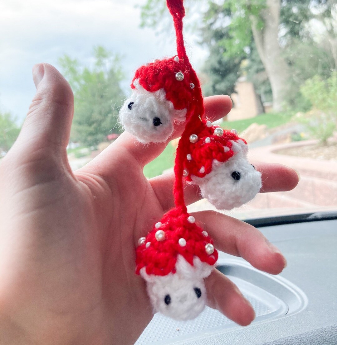 Mushroom Car Charm Cottage Core Car Charm Cottage Core - Etsy