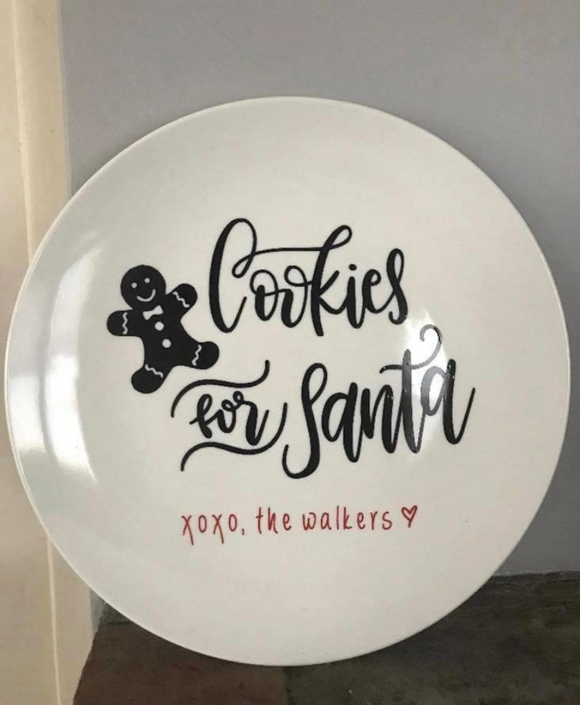 Santa Cookie Trays /santa Snack Tray /reindeer Snack Tray / - Etsy