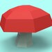 Mushroom Papercraft PDF Pack - 3D Paper Sculpture Template With ...