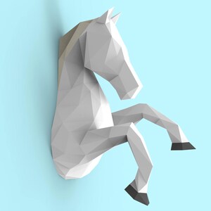 Horse Papercraft PDF Pack - 3D Paper Sculpture Template With ...