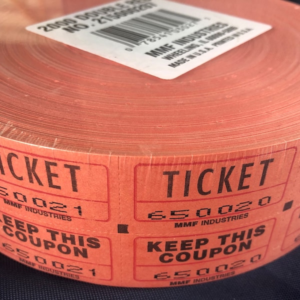 Tricky Tray Raffle Tickets - Etsy