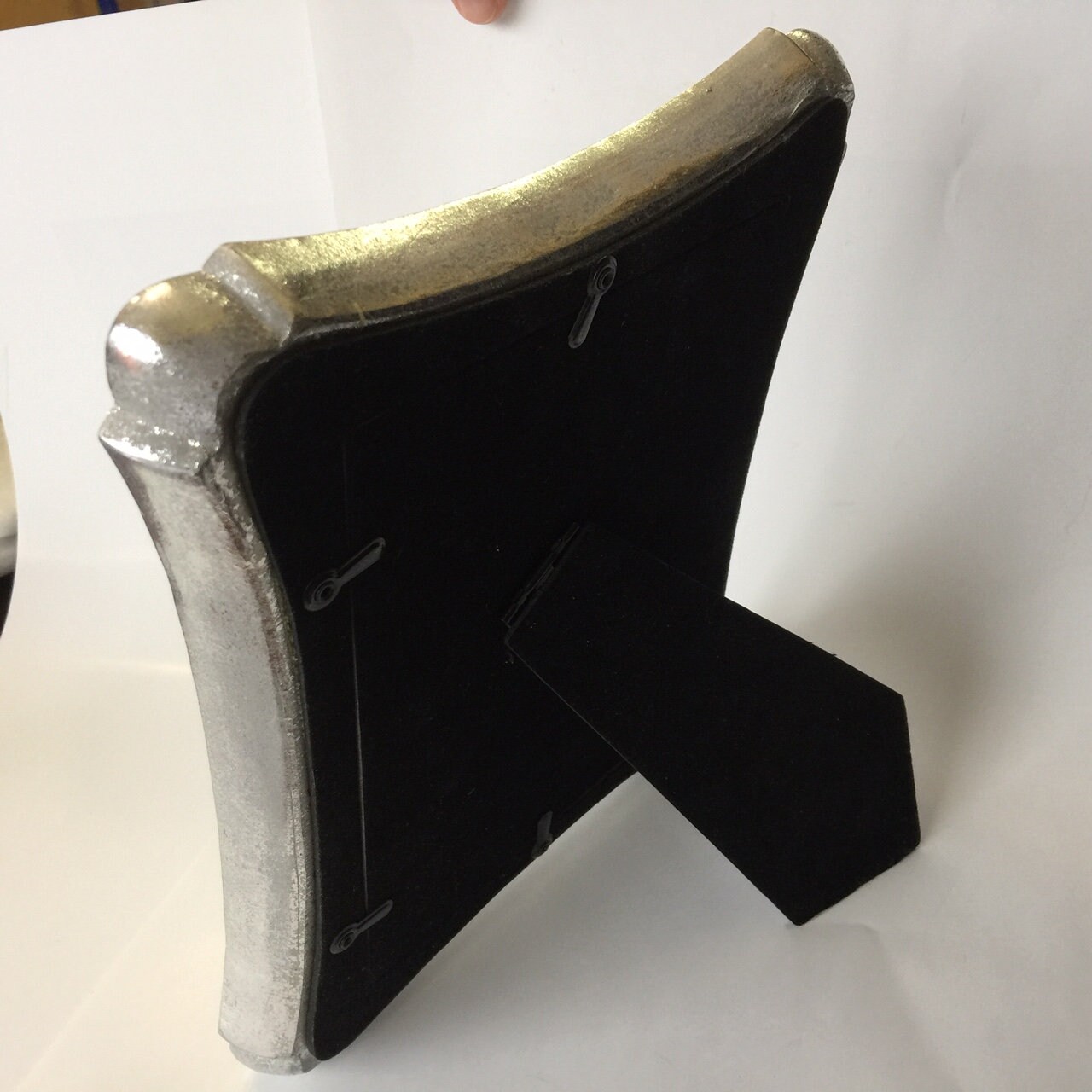 Jewish Wedding Silver Photo Picture Frame With a Container for Broken ...