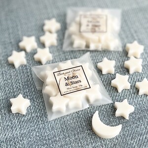Little Pack of Moon and Stars Mini Soap, Star Soap, Birthday Party ...