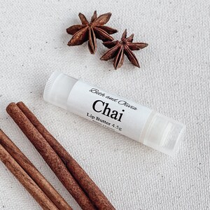 Chai Lip Butter, Chai Lip Balm, Lip Balm Favors, Lip Balms, Chai Tea ...