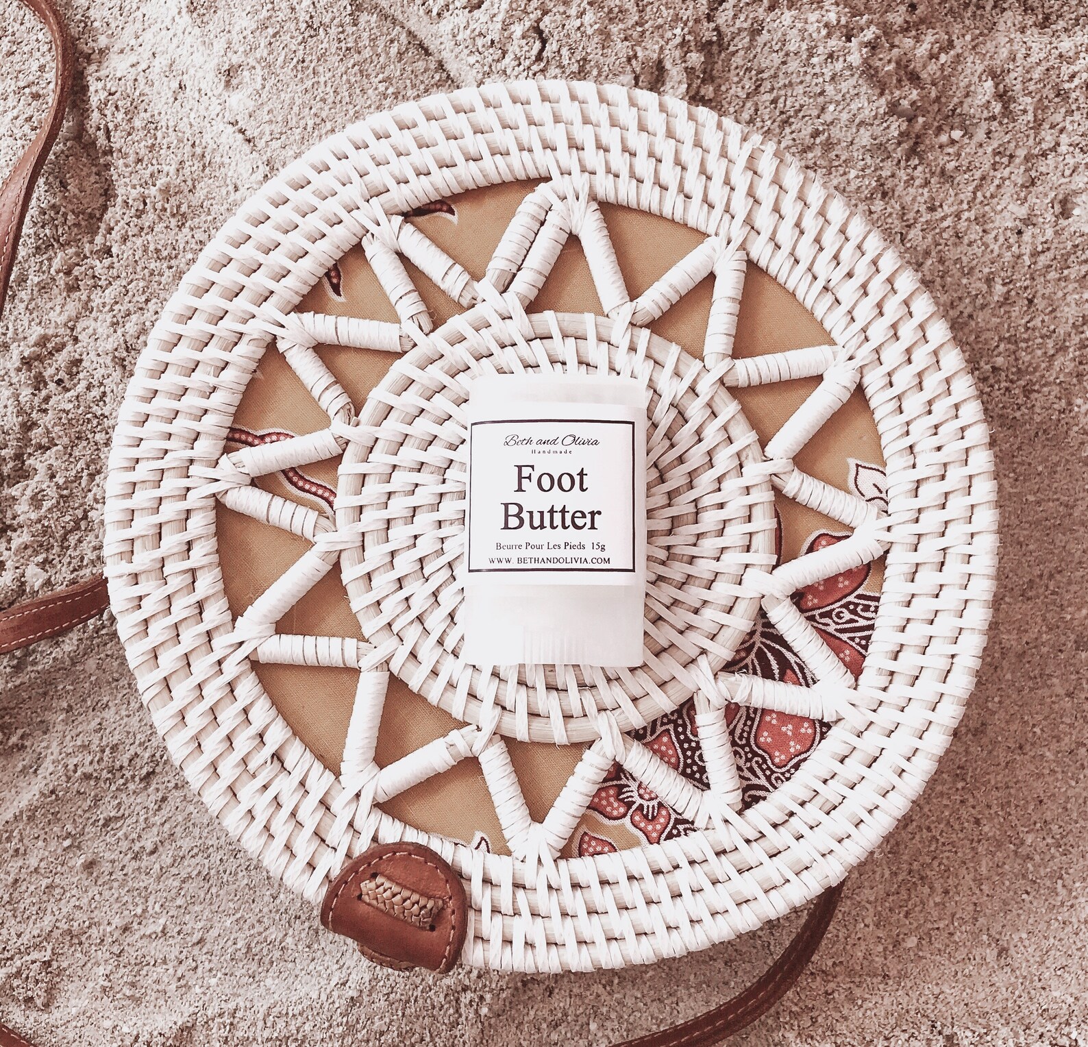 Foot Butter 15g Natural Foot Balm Peppermint Foot Lotion | Etsy