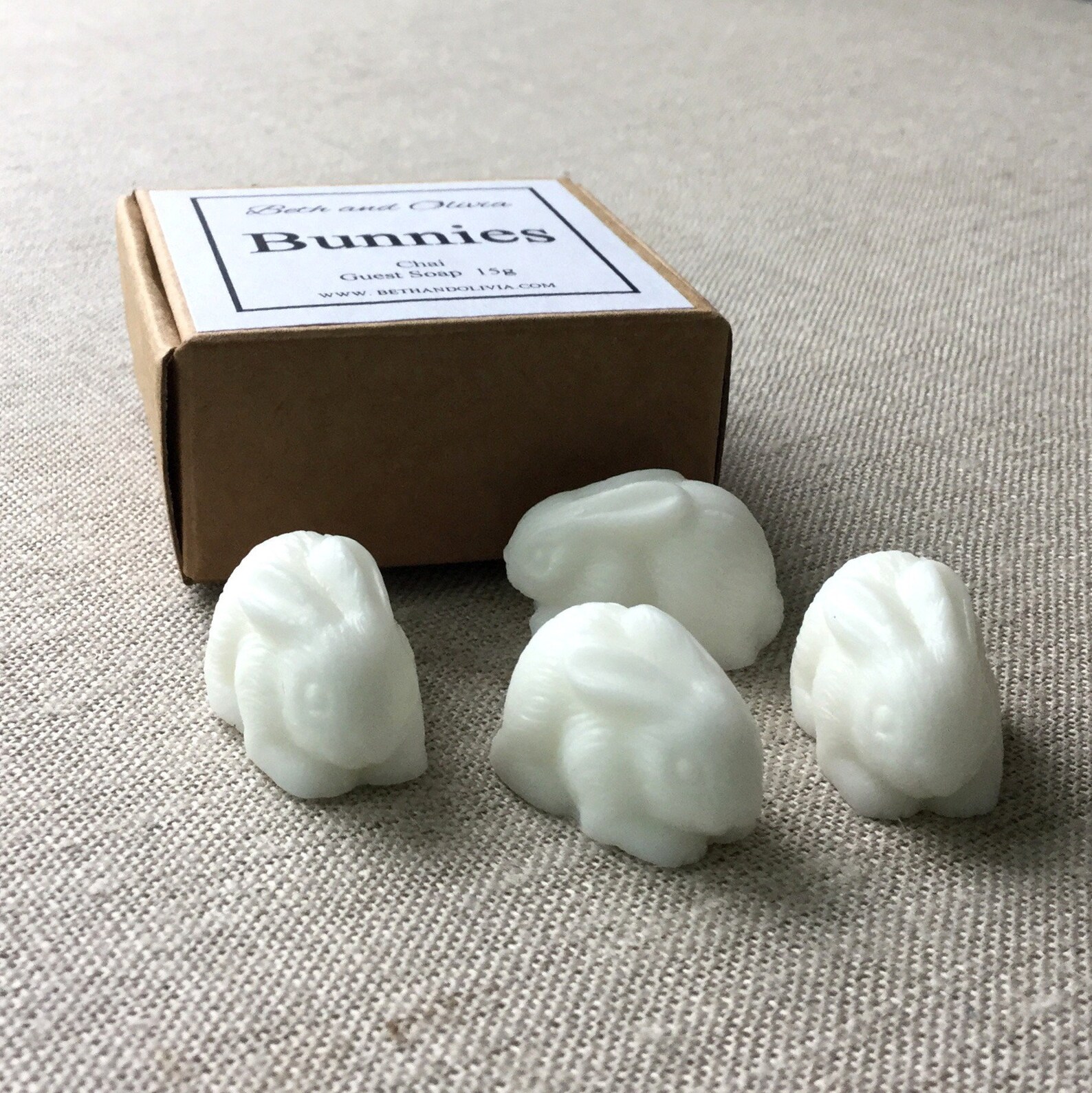 Set of 4 Rabbit Soaps Bunny Soap Mini Rabbit Soap Guest - Etsy