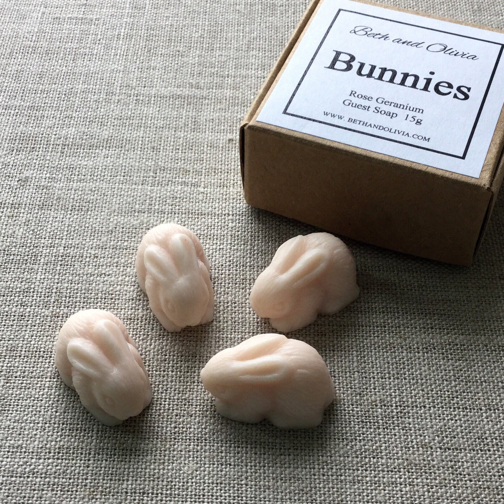 Set of 4 Rabbit Soaps Bunny Soap Mini Rabbit Soap Guest - Etsy