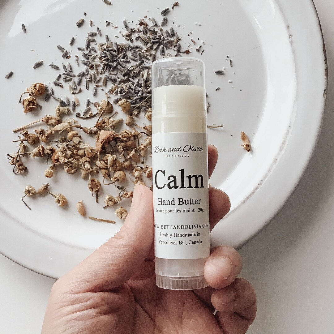 Calm Hand Butter, Hand Lotion, Hand Cream, Shea Butter Cream, Lavender ...