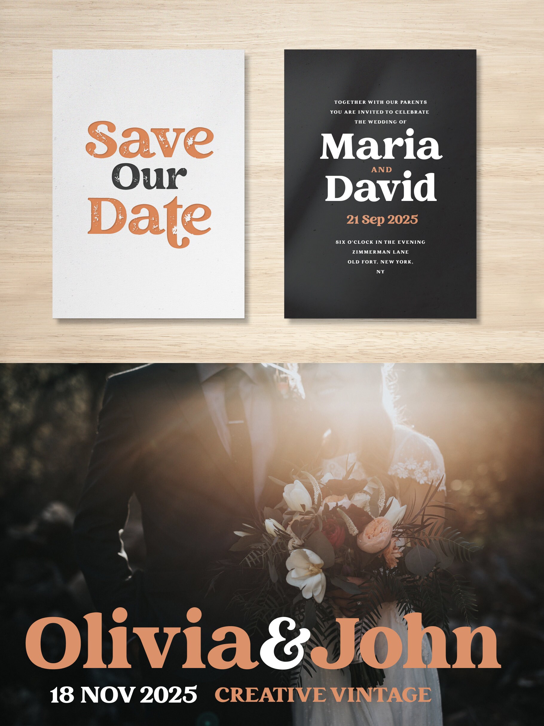 Creative Vintage Font Retro Alphabet Font, Retro Serif Font, 70s Font ...