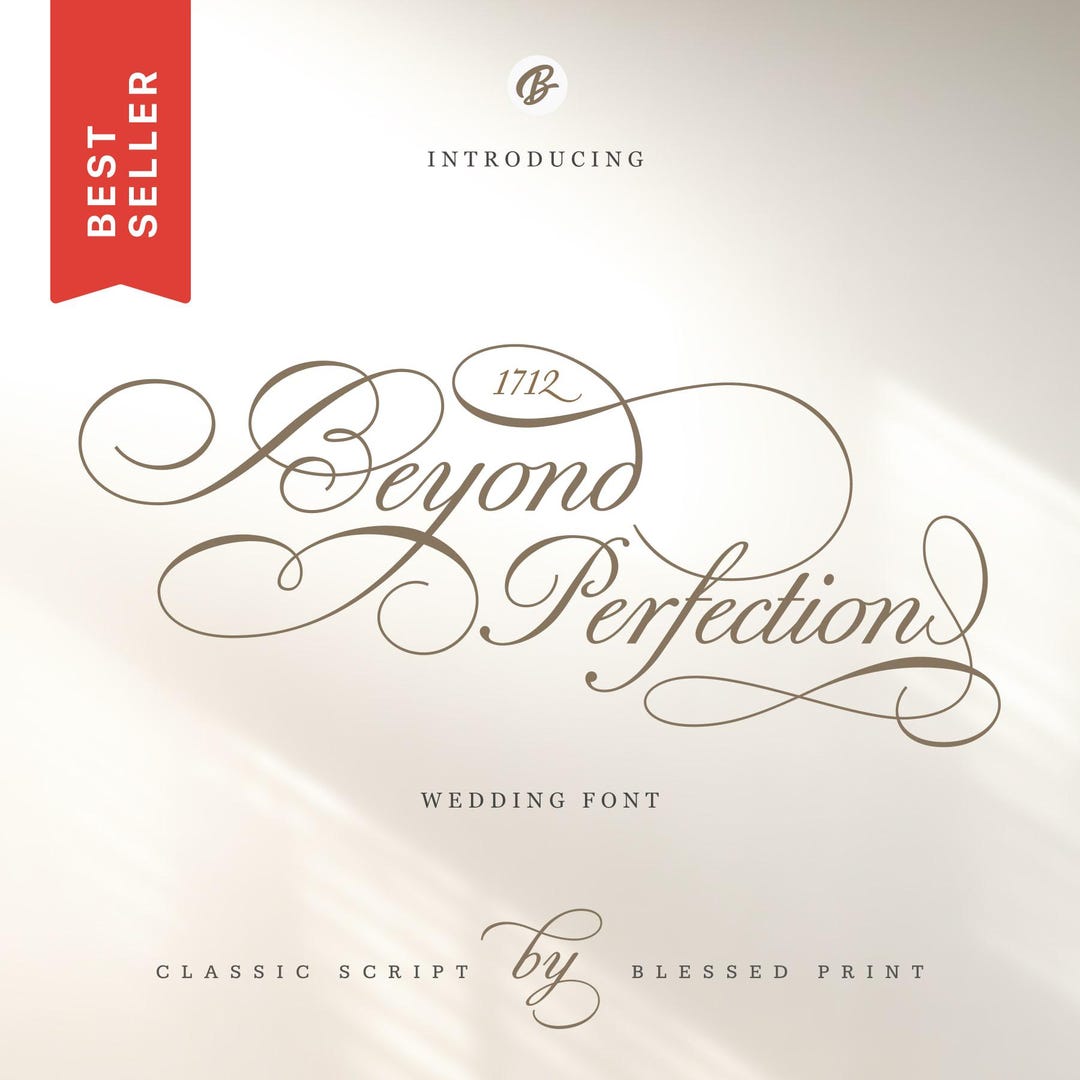 Wedding Font, Script Font, Calligraphy Font, Handwritten Font, Beyond ...