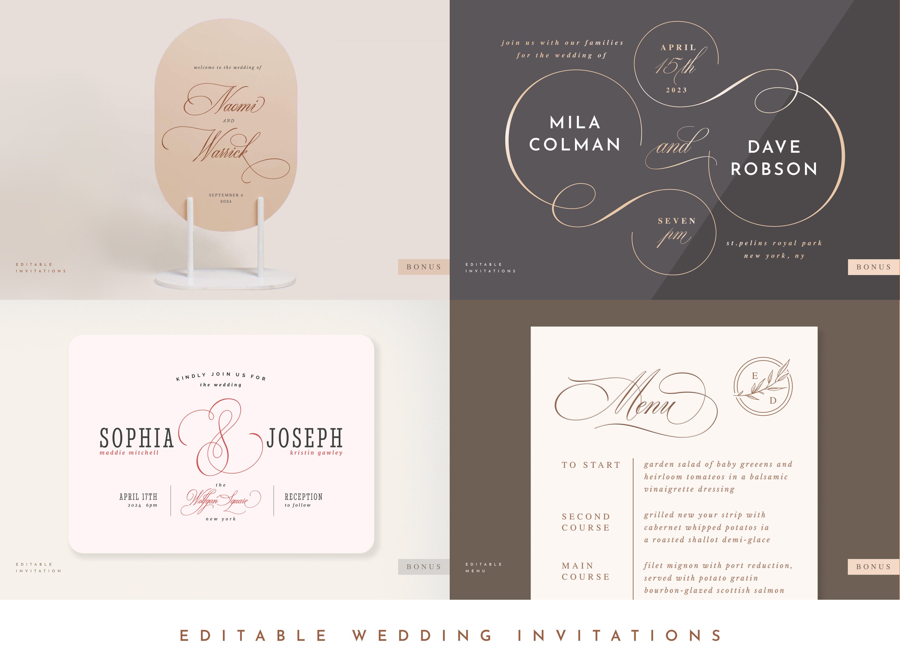 Ecatherina Font Wedding Font, Handwritten Font, Script Font, Cursive ...