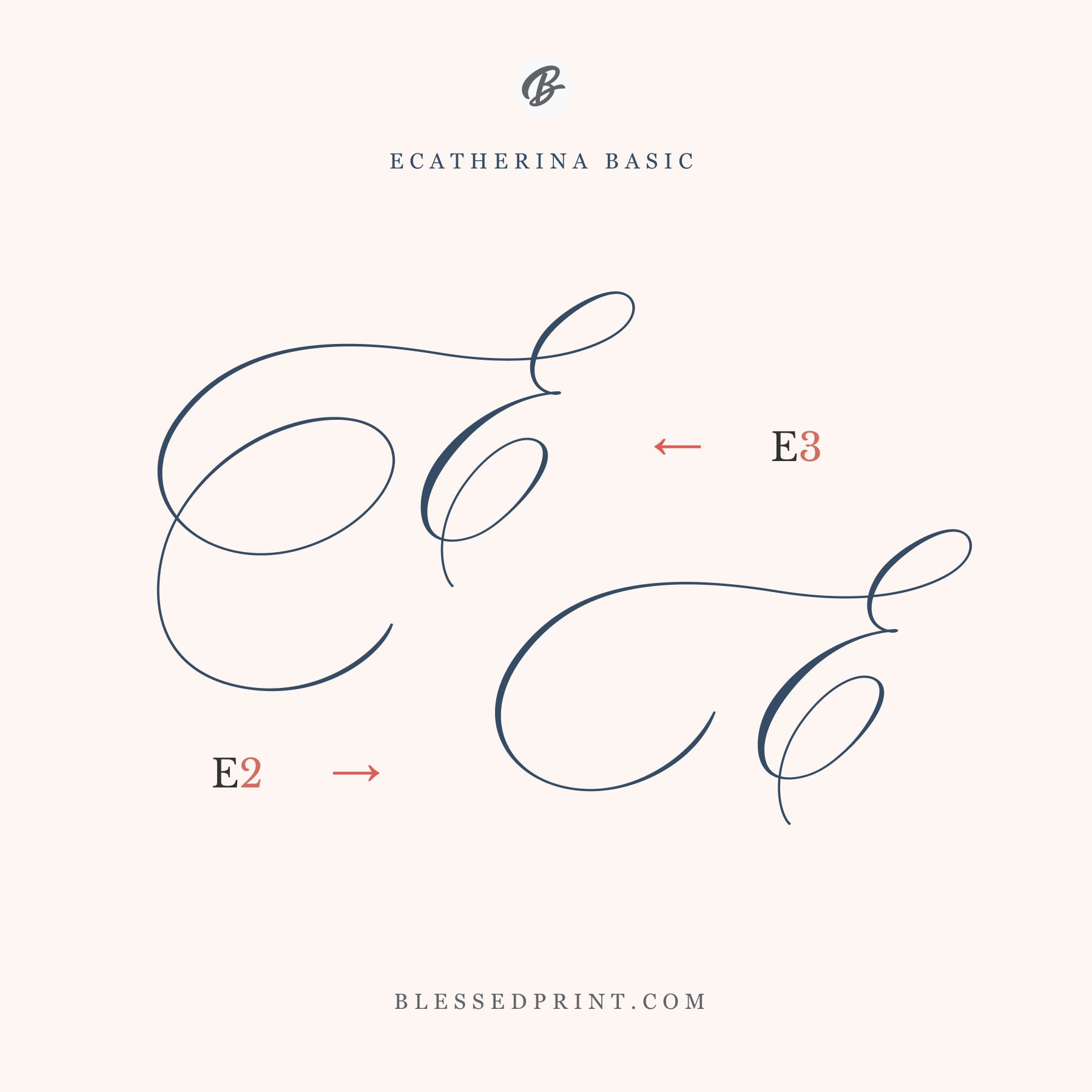 Ecatherina Wedding Font, Calligraphy Font, Italic Font, Cricut Font ...