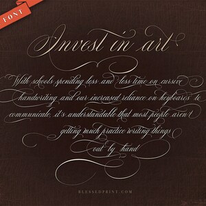 Mozart Font– Wedding Font, Font, Script Font, Cricut Font, Stunning ...
